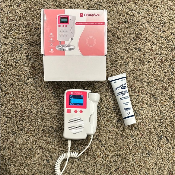 Fetal Plus | Other | Fetalplus Fetal Doppler White And Pink | Poshmark